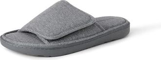 Amazon Essentials Pantoufles &agrave; bout ouvert pour homme, gris, 12
