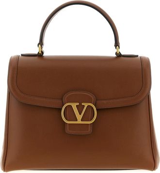 Valentino Garavani Femme, Sacs, Brun, Taille: ONE Size 9To5 Smooth Calf Leather Handbag