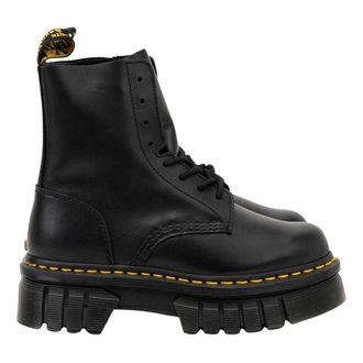 Dr. Martens Femme, Chaussures, Noir, Taille: 37 EU Audrick Nappa Lux Bottines Plateformes &agrave; Lacets