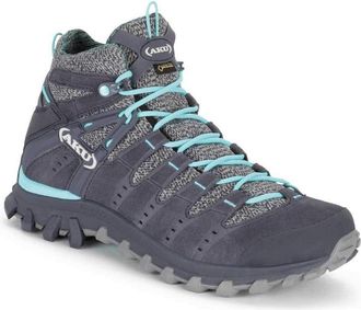 Aku Damen Alterra Lite Mid GTX Ws Bootsschuh, Anthracite Light Blue, 39.5 EU
