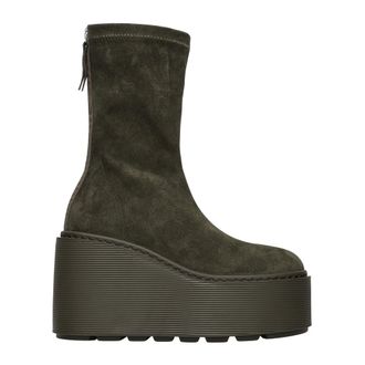 Vic Mati&eacute; Femme, Chaussures, Vert, Taille: 40 EU Bottes compens&eacute;es