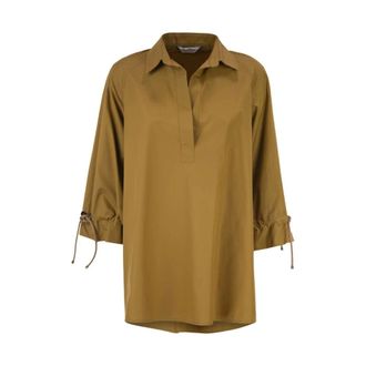 Max Mara Damen, Blusen & Hemden, Braun, SGr&ouml;&szlig;e