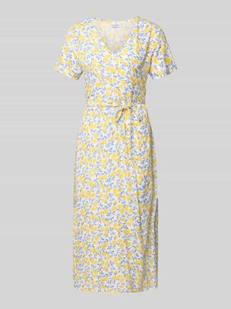 Pieces A-Linien Midikleid aus reiner Viskose Modell BARRI