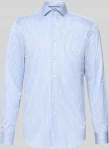 HUGO BOSS Slim Fit Businesshemd aus reiner Baumwolle Modell HANK