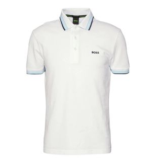 HUGO BOSS Homme, Tops, Blanc, Taille: XL Polo