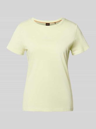 Boss Orange by Hugo Boss Slim Fit T-Shirt aus reiner Baumwolle Modell ELOVE_EMBRO