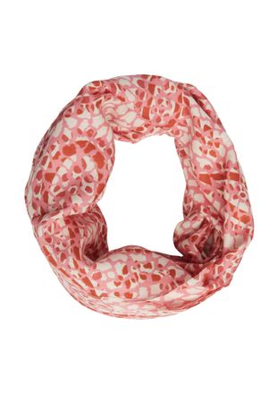 s.Oliver Loop-Schal aus Viskose mit All-over-Print