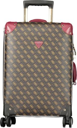 Guess Femme, Valises, Brun, Taille: ONE Size Latona Travel Medium Trolley