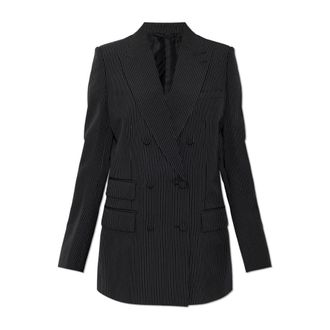 Tom Ford Pinstripe Blazer - - Jackets - Damen - Schwarzk - 2XS