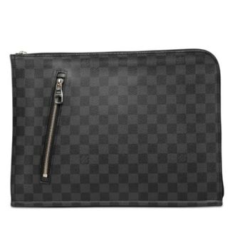 Louis Vuitton Pre-owned Poche Documents Portfolio - Femme - Pre-owned - Noir - Taille: ONE Size