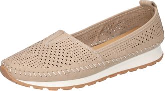Cosmos Comfort Damen 6316-401 Mokassin, Taupe, 42 EU