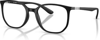 Ray-Ban Elliot Optics Liteforce Sand Schwarz Fassung Klar Glas Polarisiert 50-19
