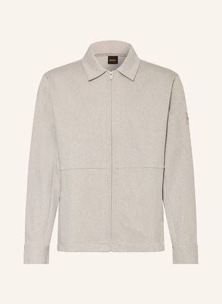 HUGO BOSS Sweatjacke Twist beige
