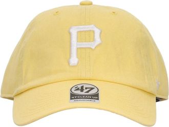 47 Brand Homme, Accessoires, Jaune, Taille: ONE Size Clean Up Pitpir Curved Visor Cap