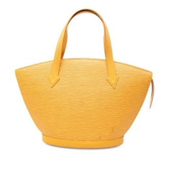 Louis Vuitton Pre-owned Cuir sacs-louis-vuitton - Femme - Pre-owned - Jaune - Taille: ONE Size