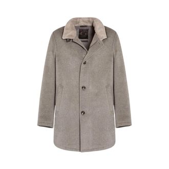 Gimos Soft Double Wool Coat - - Coats - Herren - Beige - 2XL