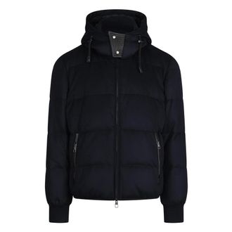Montecore Doudoune en laine- soie et cachemire - Homme - Vestes - Noir - Taille: 2XL