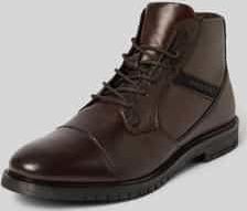 Bugatti Schn&uuml;rboots aus echtem Leder
