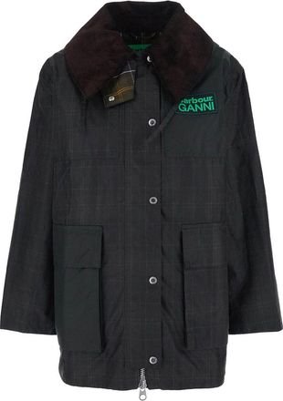 Ganni Veste Casual - Marron