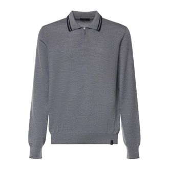 Fay Polohemd - - Tops - Herren - Grau - 3XL