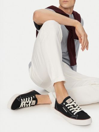 Guess Sneakers aus Stoff Guess Jeans CWBEO-ANTONIO-01 WE Schwarz