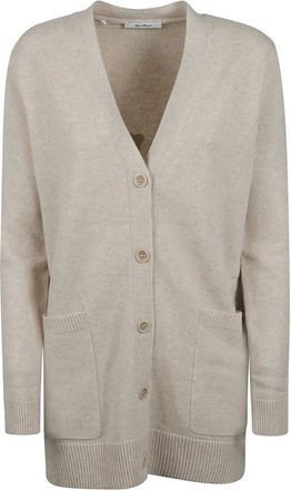 Max Mara Femme, Pulls, Gris, Taille: 36 FR Cardigans