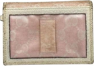 Gucci Porte-cartes Horsebit 1955 Pre-owned - Femme - Pre-owned - Rose - Taille: ONE Size