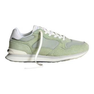 Hoff Femme, Chaussures, Vert, Taille: 40 EU Medell&iacute;n Retro Baskets Blanc Logo