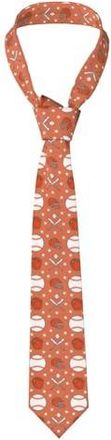 Generic Cravates Homme Baseball Softball Sport Jeu Orange &Eacute;l&eacute;gant Tie R&eacute;glable Cravate DAffaires Pour F&ecirc;te &Eacute;v&eacute;nements Travail