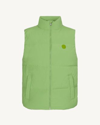 Jott Doudoune mixte sans manches esprit Puffer Vert foug&egrave;re Nagano - Taille XXL