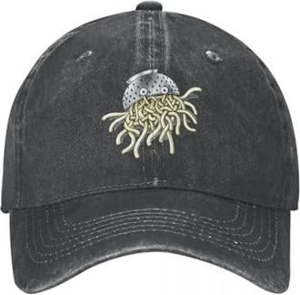 Generic Casquette de Baseball pour Hommes, Spaghettis Volants avec passoire, Casquette de Baseball pour Femmes Casquettes en Jean us&eacute;es, Casquette Classique p