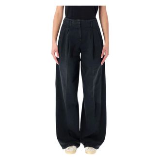 Golden Goose Flavia Wide Leg Hose - - Trousers - Damen - Schwarzk - S