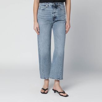 Toteme Hellblaue verwaschene Jeans
