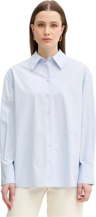 Twinset Damen, Blusen & Hemden, Blau, MGr&ouml;&szlig;e