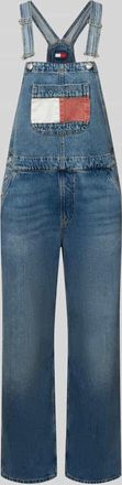 Tommy Jeans Relaxed Fit Latzhose aus reiner Baumwolle
