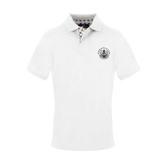 Aquascutum Poloshirt f&uuml;r Herren, Mit Kragen (Wei&szlig;)