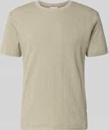 Lindbergh T-Shirt in Jaquard-Strick mit Rundhalsausschnitt