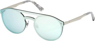 Web Eyewear unisex, Accessoires, Gris, Taille: ONE Size Lunettes de soleil &agrave; monture m&eacute;tallique