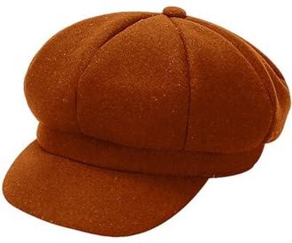 Generic Chapeaux &agrave; visi&egrave;re pour femme - Chapeau dautomne et dhiver chaud en laine - B&eacute;ret de peintre - Chapeau de peintre - Casquettes d&eacute;contract&eacute;es dext&eacute;rieu