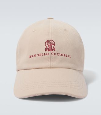 Brunello Cucinelli Casquette en coton &agrave; logo