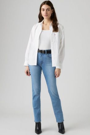 Levi's 722 High Rise Slim Jeans - Damen - Mittlere Waschung / Mittlere Waschung