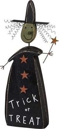 Primitives By Kathy Halloween Chunky Sitter - Tricky Witch - 20,3 cm hoch - S&uuml;&szlig;es oder Saures