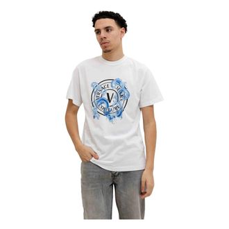 Versace Jeans Couture Herren, Oberteile, Wei&szlig;, SGr&ouml;&szlig;e