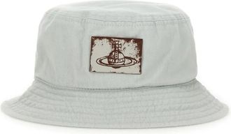 Vivienne Westwood Caps & Mützen - Bucket Hat With Logo Patch - Gr. L - in Weiß - für Damen