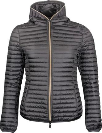 Save The Duck Femme, Vestes, Noir, Taille: 48 FR Alexa Puffer Jacket