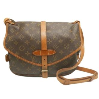 Louis Vuitton Pre-owned Saumur 30 Umh&auml;ngetasche - - Pre-owned - Damen - Braun - ONE SIZE