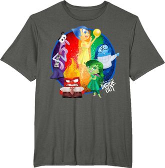 Disney Pixar Inside Out Circle Of Friends Group Shot T-Shirt