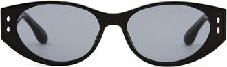 Isabel Marant Emely Sonnenbrille - Schwarz