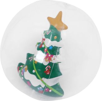 BESPORTBLE VICASKY Aufblasbare Weihnachtskugel aus PVC f&uuml;r Drau&szlig;en Schnell Aufzublasende Kugeldeko Wetterfeste Weihnachtsdeko f&uuml;r Garten und Veranstaltungen