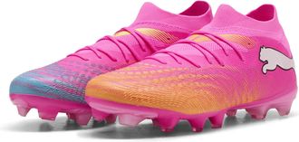 Puma Chaussure de football FUTURE 9 MATCH FG/AG Unisexe, Chaussures, Rose, 40.5